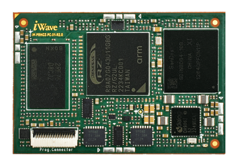 Renesas RZ/G2UL or RZ/A3UL or RZ/Five based OSM-MF LGA Module - iWave Systems