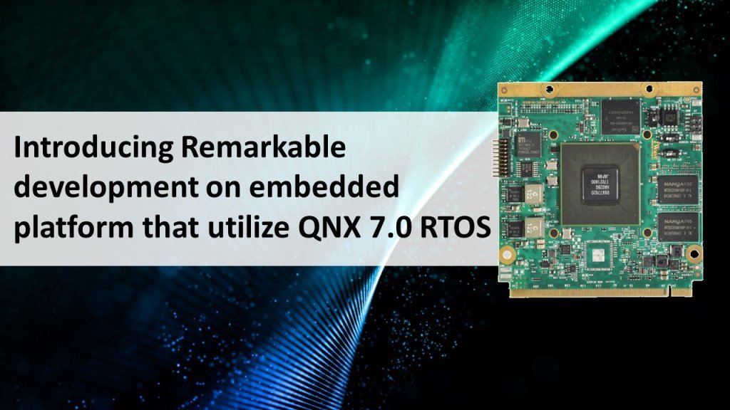 Introducing remarkable development on embedded platform that utilize ...