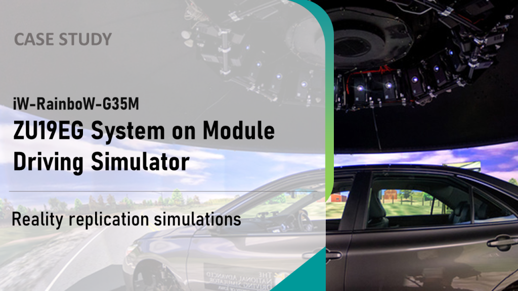 ZU19EG System on Module for Driving Simulator - iWave Systems