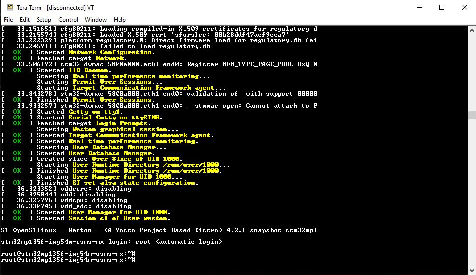 Get started with STM32MP135 based SBC - iWave Systems