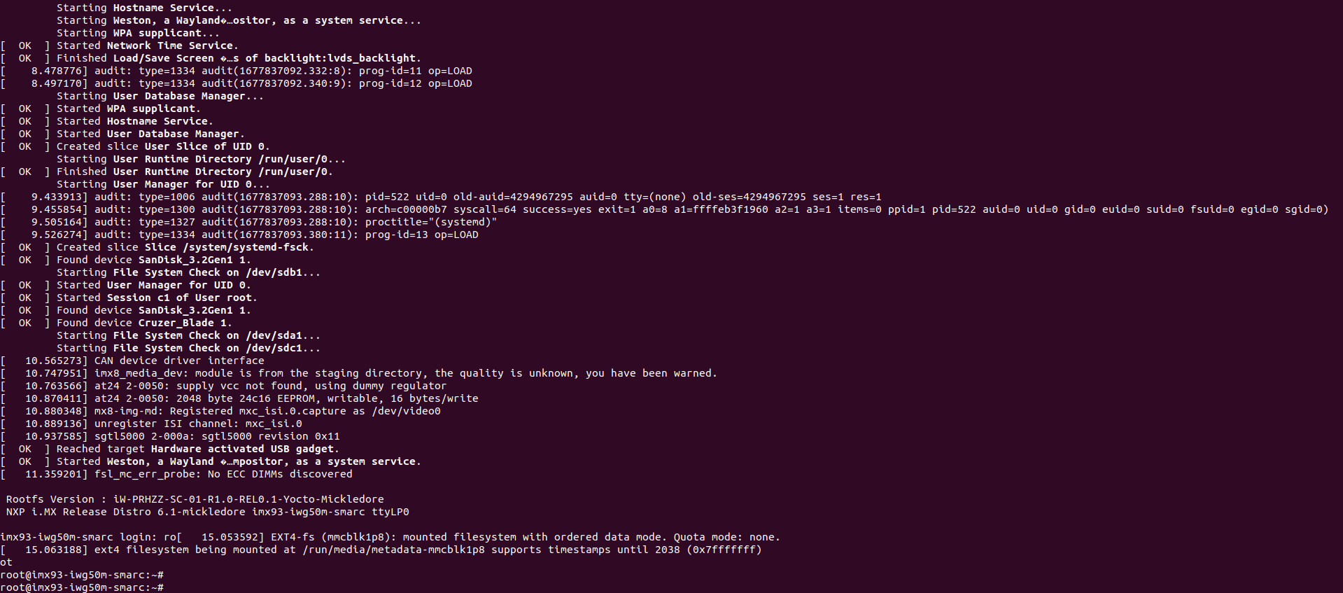 Get started with-i.MX93 SMARC SOM - iWave Systems