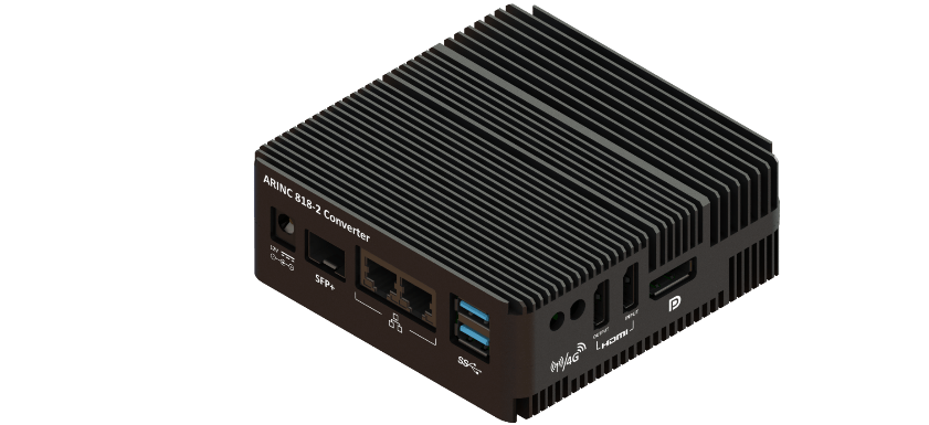 ARINC 818-2 Single Channel Converter for Aircraft Cockpit Video Display ...