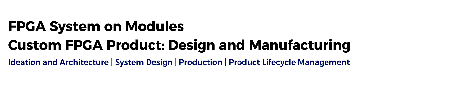 System on Modules - Single Board Computers - iWave Systems